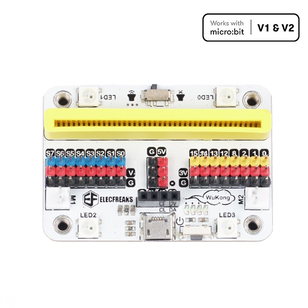 บอร์ดขยายสำหรับไมโครบิต Wukong Expansion Board Adapter for micro:bit ...