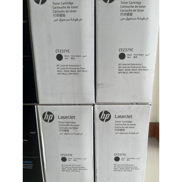 HP 37YC (CF237YC) Black Extra High Yield Original หมึกแท้ | Shopee Thailand