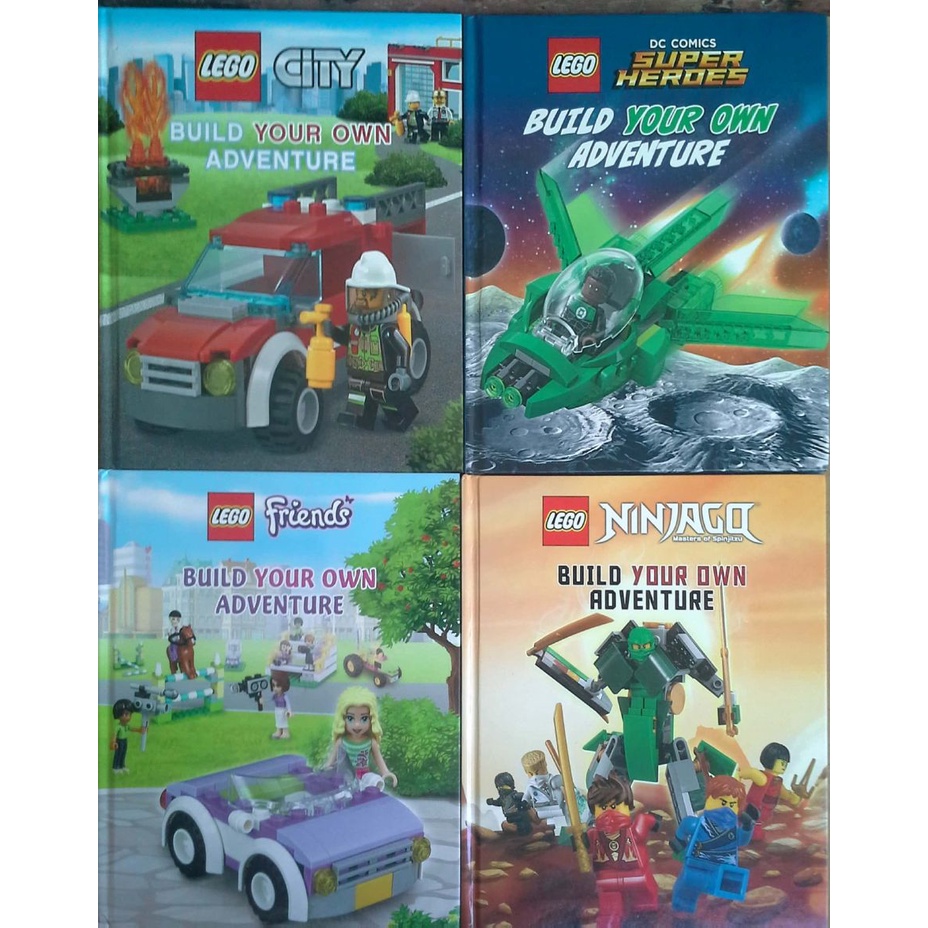 LEGO Build Your Own Adventure หนังสือมือสอง ปกแข็ง | Shopee Thailand