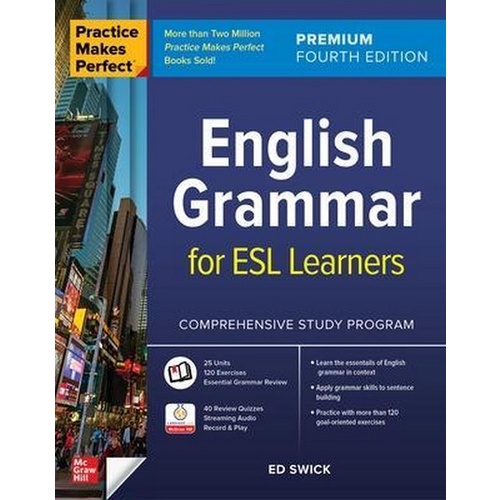 Mcgraw Hillหนังสือ|9781264285594|PRACTICE MAKES PERFECT: ENGLISH GRAMMAR FOR ESL LEARNERS ...