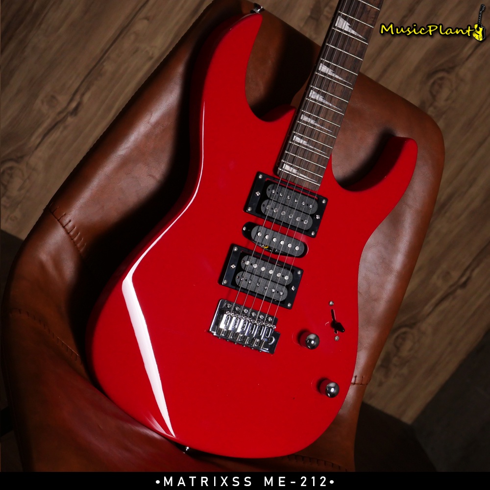 Matrixss กีตาร์ไฟฟ้า Electric Guitar รุ่น ME-212 | Shopee Thailand