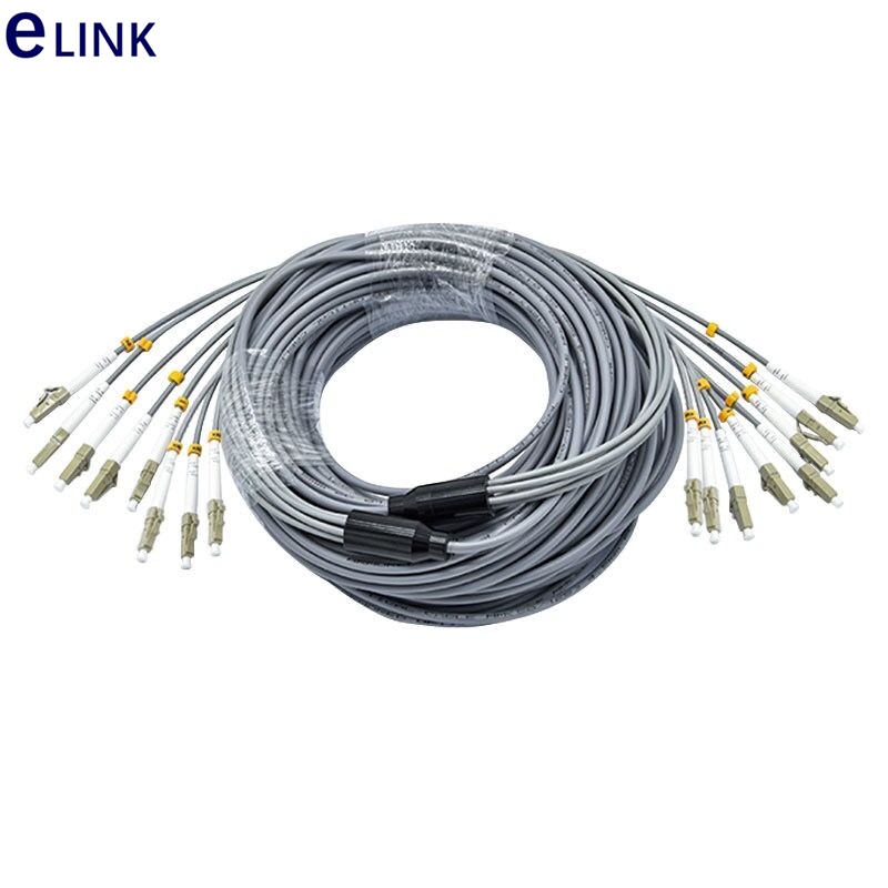 150mtr 8 core Armored fiber patchcords MM SC LC FC ST UPC Multimode 8C ...