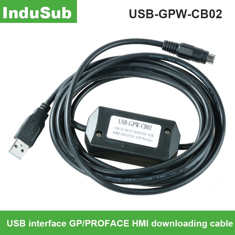 YY USB-GPW-CB02 ดาวน์โหลดสาย USB RS232 การเขียนโปรแกรมดาวน์โหลดสายสําหรับ DIGITAL GP touch แผง ...