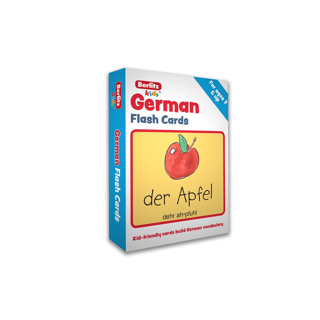 Berlitz German Flash Cards Cards Berlitz Flashcards English By (author ...