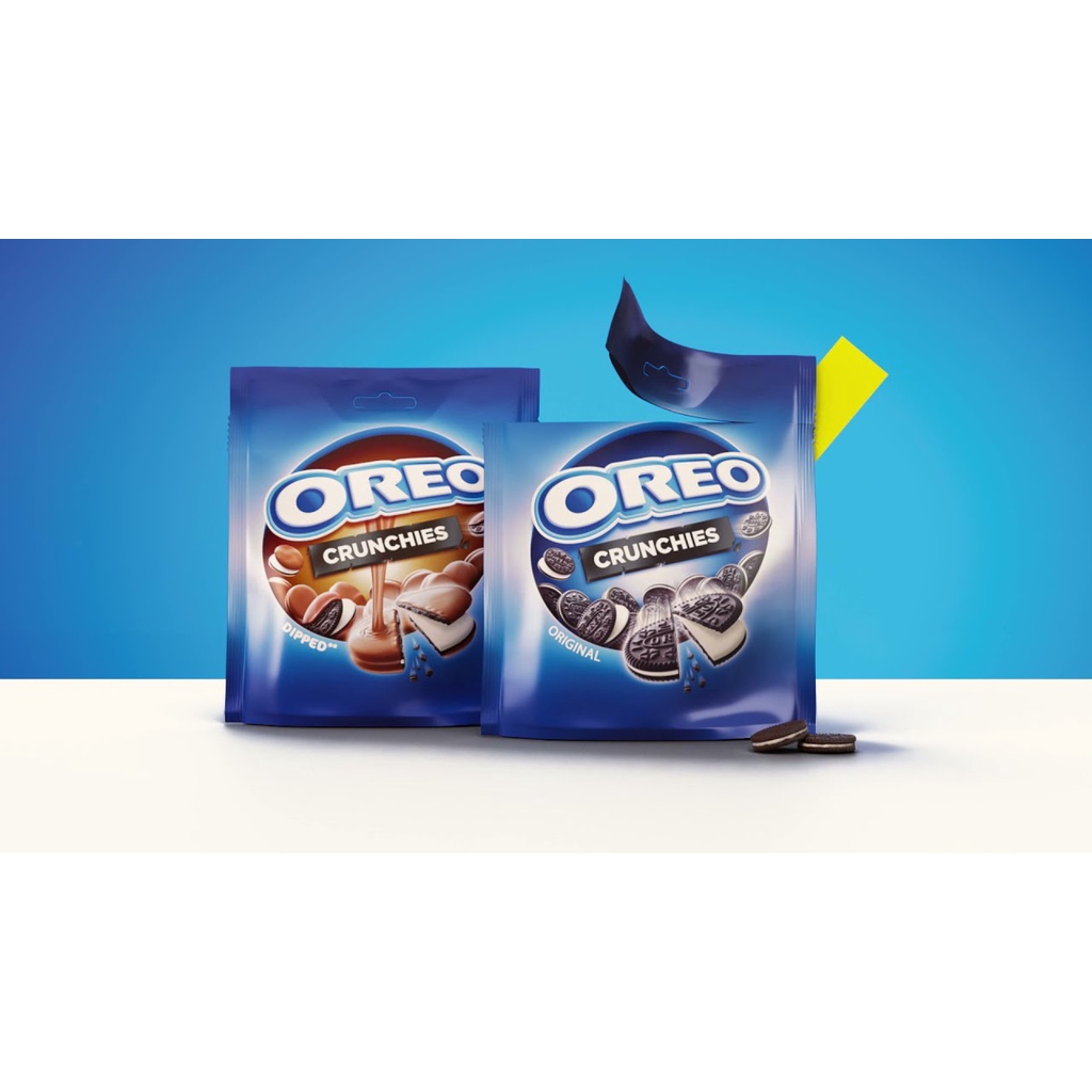 Oreo Crunchies โอรีโอ้ครั้นช์ชี่บิสกิต 110g | Shopee Thailand