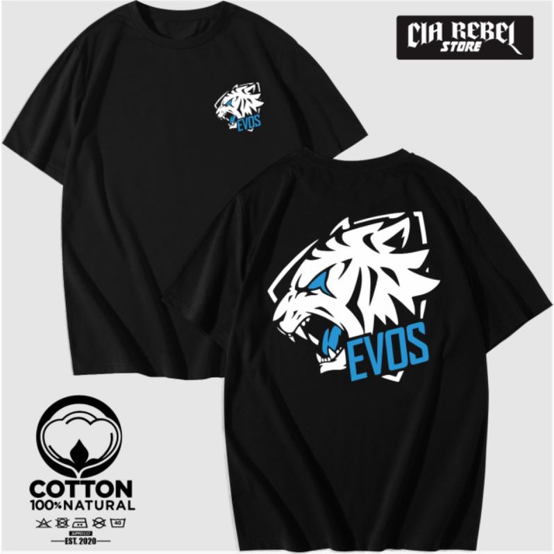 EVOS MOBILE LEGENDS GAMING DISTRO เสื้อยืด, AOV, DOTA 2 ฟรี FIRE/EVOS ...