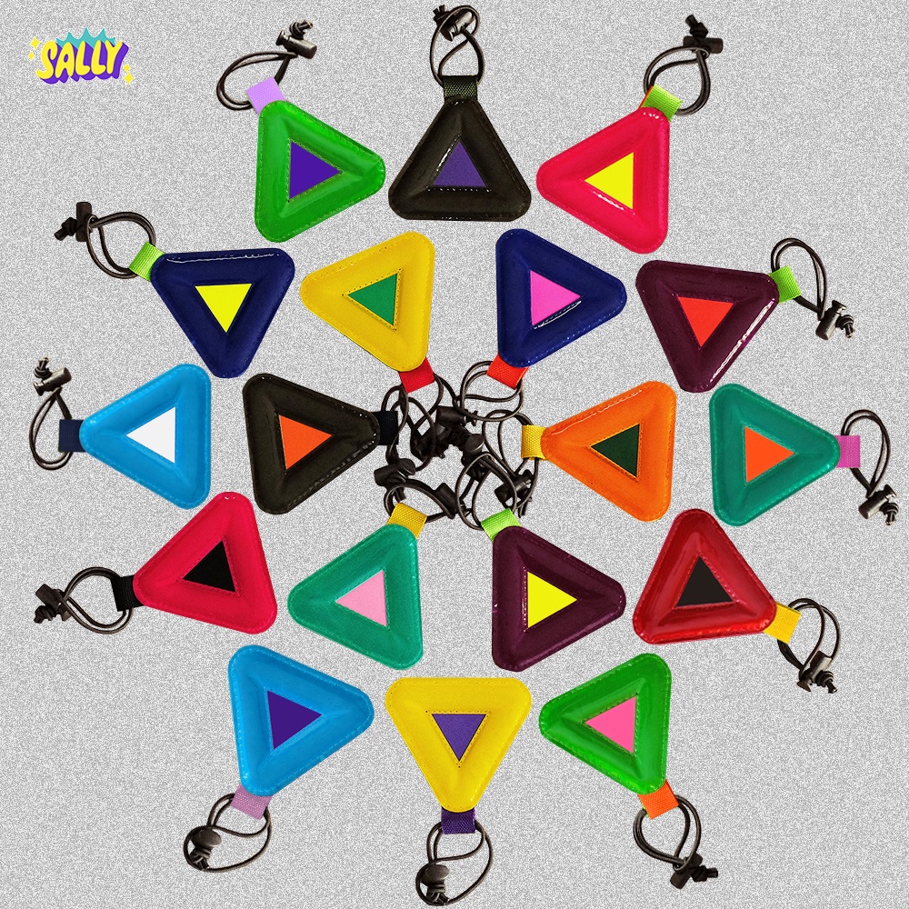 Cahaya Sally Triangle Reflector v2 - Bluelug Bicycle Saddle Triangle ...