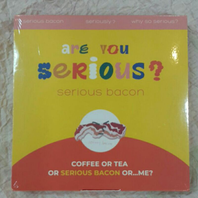 Cd ซีดีเพลงไทย Serious Bacon ; Are you seriouus? (first full album ...