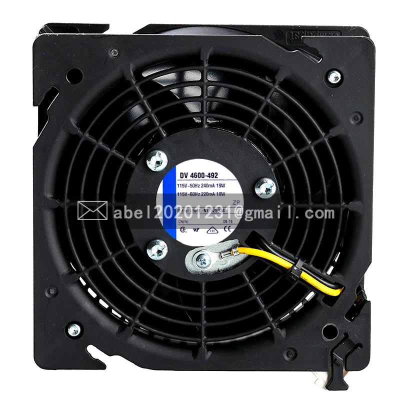 พัดลมระบายความร้อน DV4600-492 DV 4600-492 115VAC 12038 120*120*38 มม. | Shopee Thailand