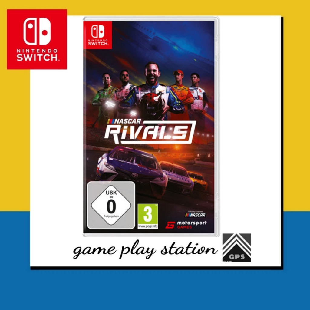 nintendo switch nascar rivals ( english zone 2 ) | Shopee Thailand