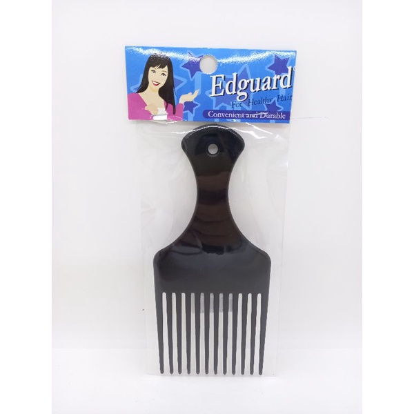 Edguard เอ็ดการ์ด หวีส้อมใหญ่ (สีดำ) | Shopee Thailand
