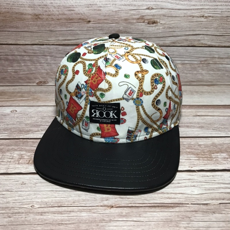 หมวก Rook Age of a New Breed Cards Leather Brim Strapback Hat | Shopee ...