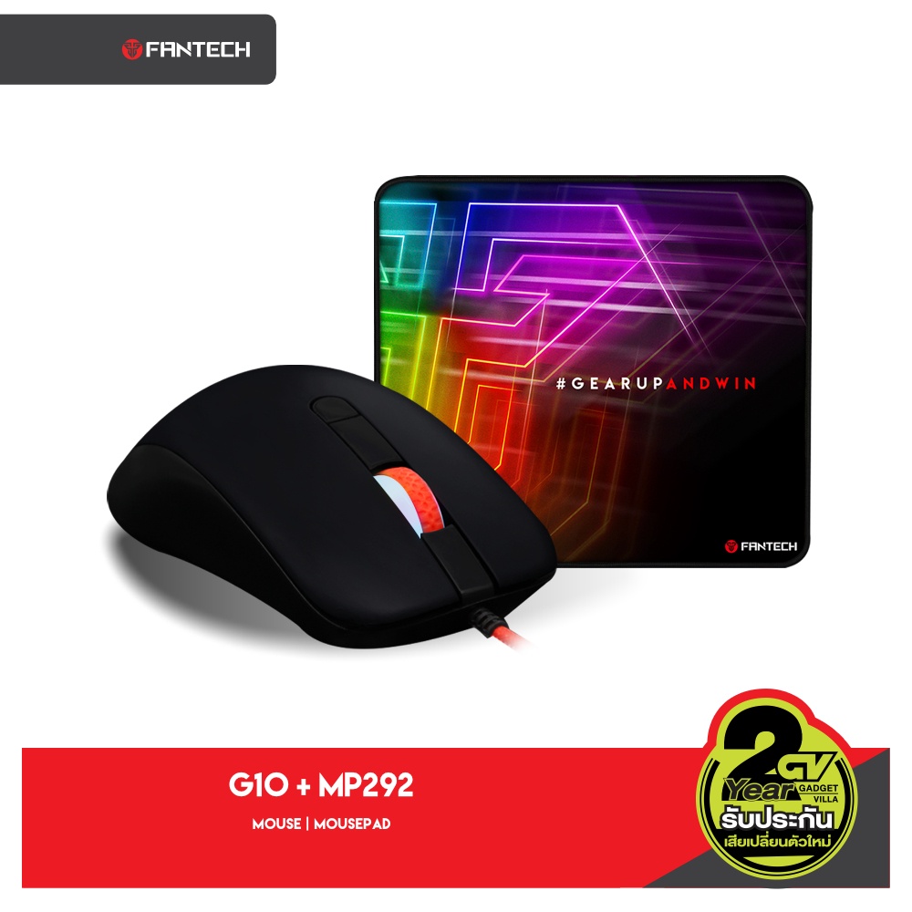 FANTECH Gaming Mouse เมาส์เกมมิ่ง ออฟติคอล DPI 800-1200-1600-2400 รุ่น ...