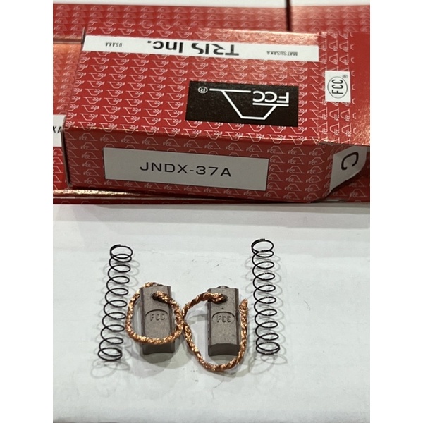 ถ่านไดชาร์จ( ตะกร้อ) FCC JNDX-37A ก้านสั้น แท้ (japan) 1ชุด ขนาด 5x7mm ...