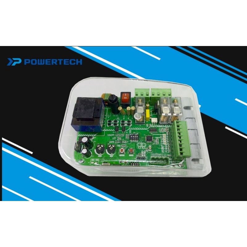 แผงควบคุม มอเตอร์ประตูรีโมท รุ่น AC ยี่ห้อ Powertech | Shopee Thailand