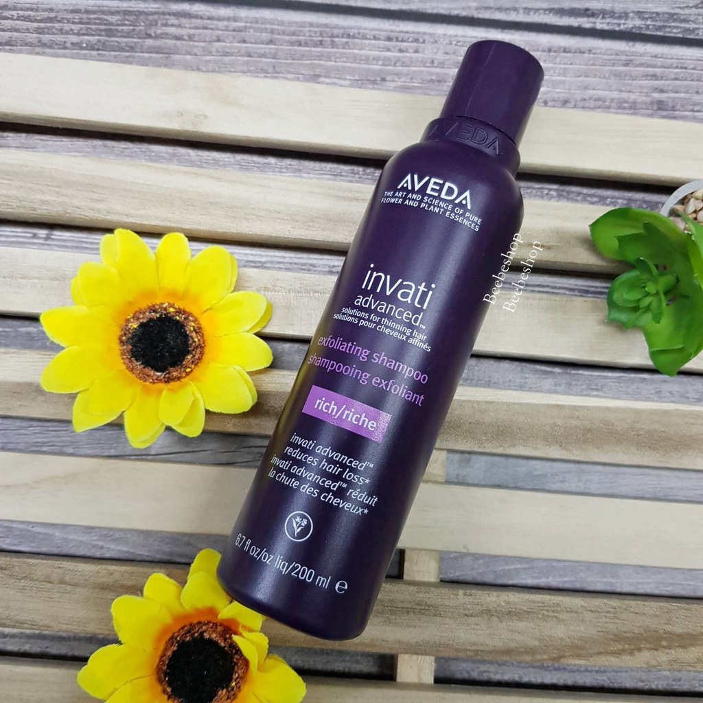 AVEDA Invati Advanced Exfoliating Rich - Light Shampoo 200ml แชมพู ลดผม ...