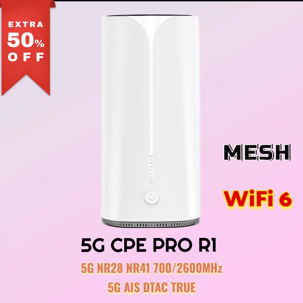 5G CPE PRO SE 2 MESH WiFi 6 เราเตอร์ ใส่ซิม รองรับ 5G 4G 3G AIS,DTAC ...