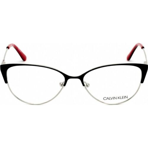 กรอบแว่นสายตา CALVIN KLEIN-CK18120 001 Cateye Eyeglasses Satin Black ...