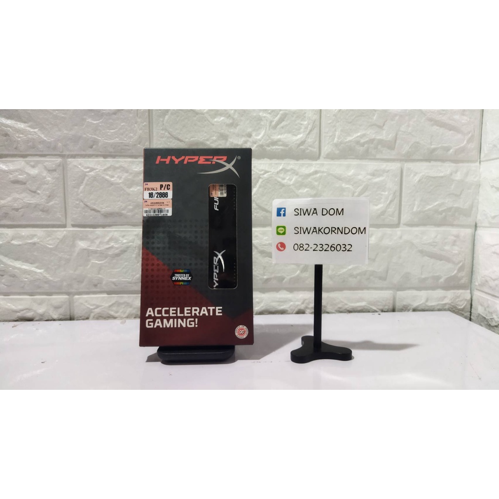 RAM DDR4(2666) 8x2 16GB KINGSTON FURY มือสองสภาพสวย | Shopee Thailand