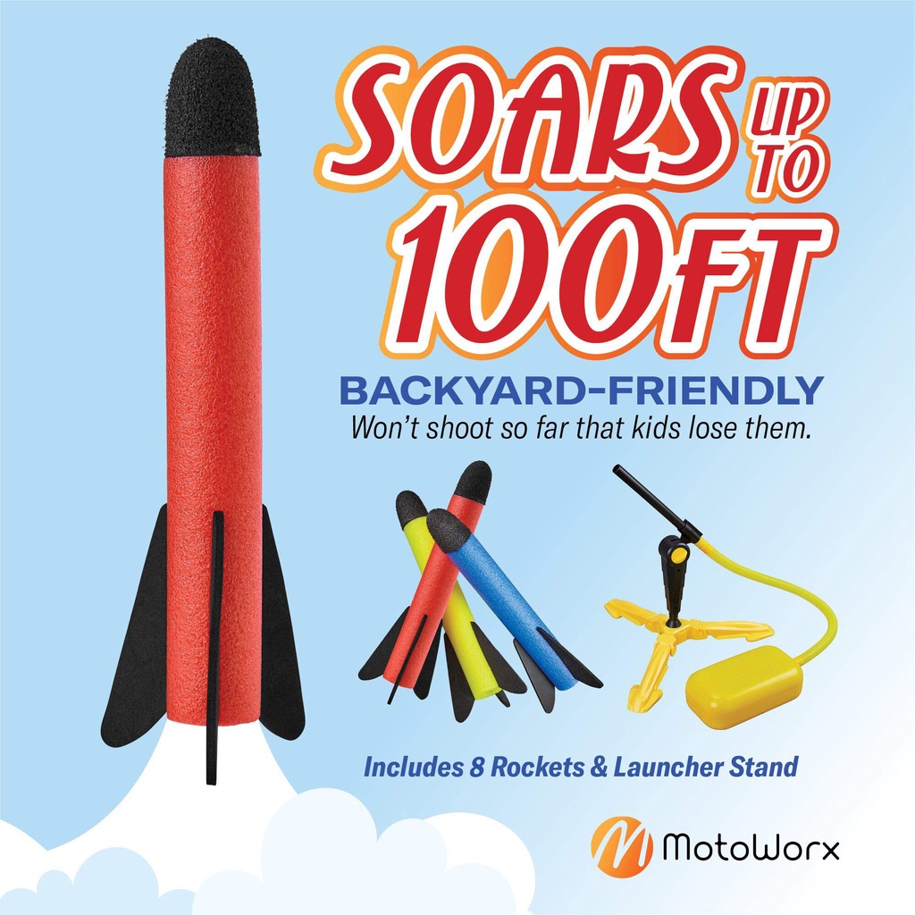 จรวดของเล่น FLYING ROCKETS ของเล่นเด็กกลางแจ้ง skyrocket จรวดเครื่องยิง ...