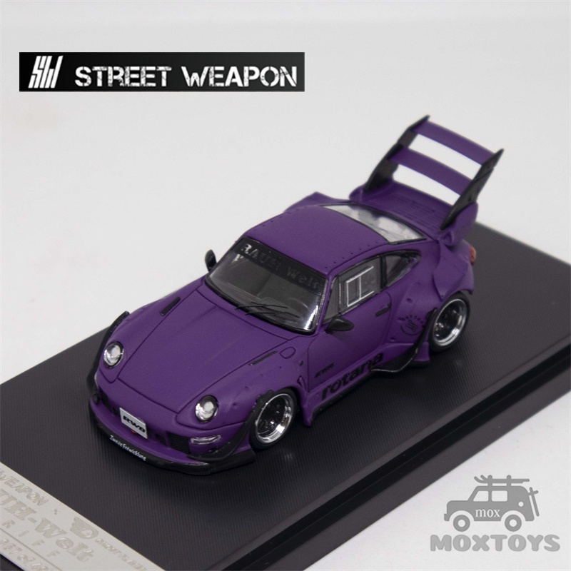 โมเดลรถยนต์ 1:64 RWB 993 Rotana สีม่วง | Shopee Thailand