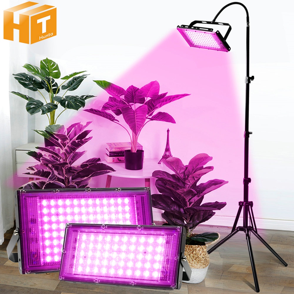 LED Grow Light 50W 100W 200W 300W Full Spectrum Plant Lights AC 220V ...