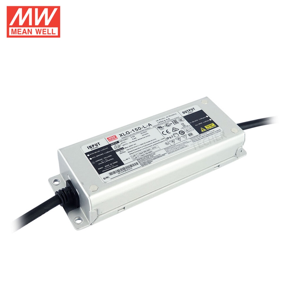 MEAN WELL XLG-150-L-A Constant Power LED Driver 120~214V 150W | Shopee Thailand