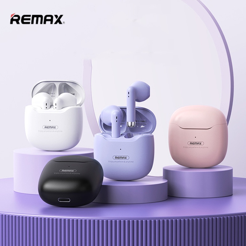 REMAX TWS-19 Bluetooth Gaming หูฟังพร้อมกล่องชาร์จ หูฟังบลูทูธไร้สาย ...