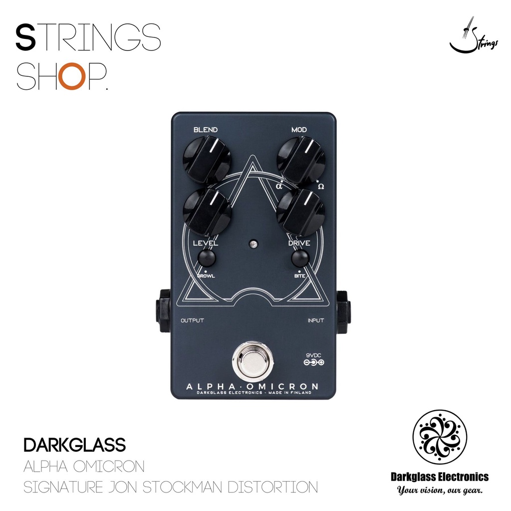 เอฟเฟคเบส Darkglass Alpha Omicron Signature Jon Stockman Distortion ...