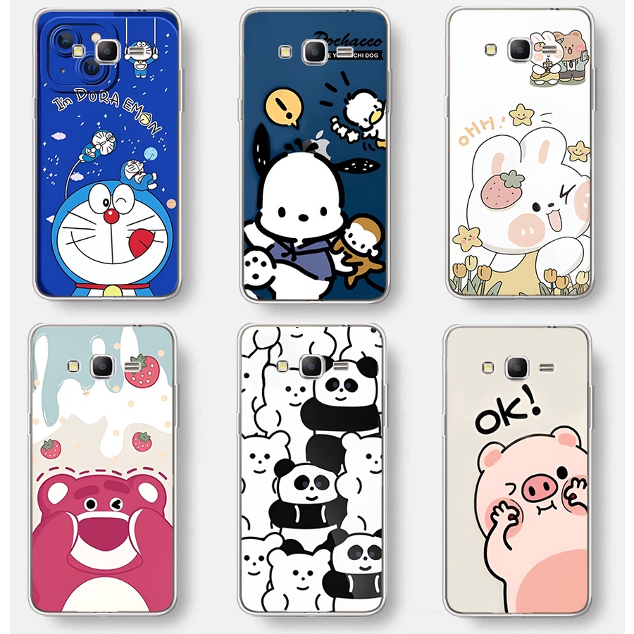 สําหรับ Samsung Galaxy J7 2018 J7 Prime J7 Core soft silicone TPU phone ...