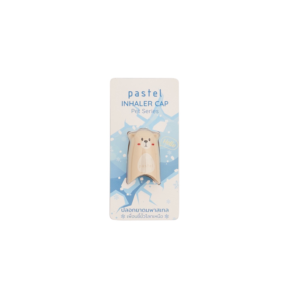 PASTEL INHALER CAP PET SERIES - POLAR BEAR | Shopee Thailand