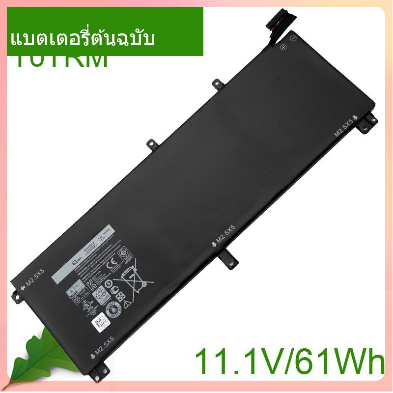 แท้จริง แบตเตอรี่โน้ตบุ๊ค T0TRM 11.1V/61Wh For XPS 15 9530 Precision ...
