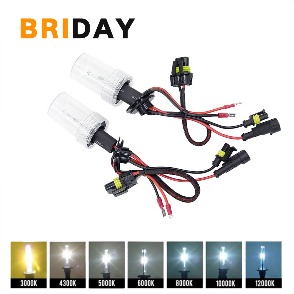 2pcs 12V 55W Xenon H7 HID Conversion Kit H1 H3 H11 9005 Bulb Auto Car ...