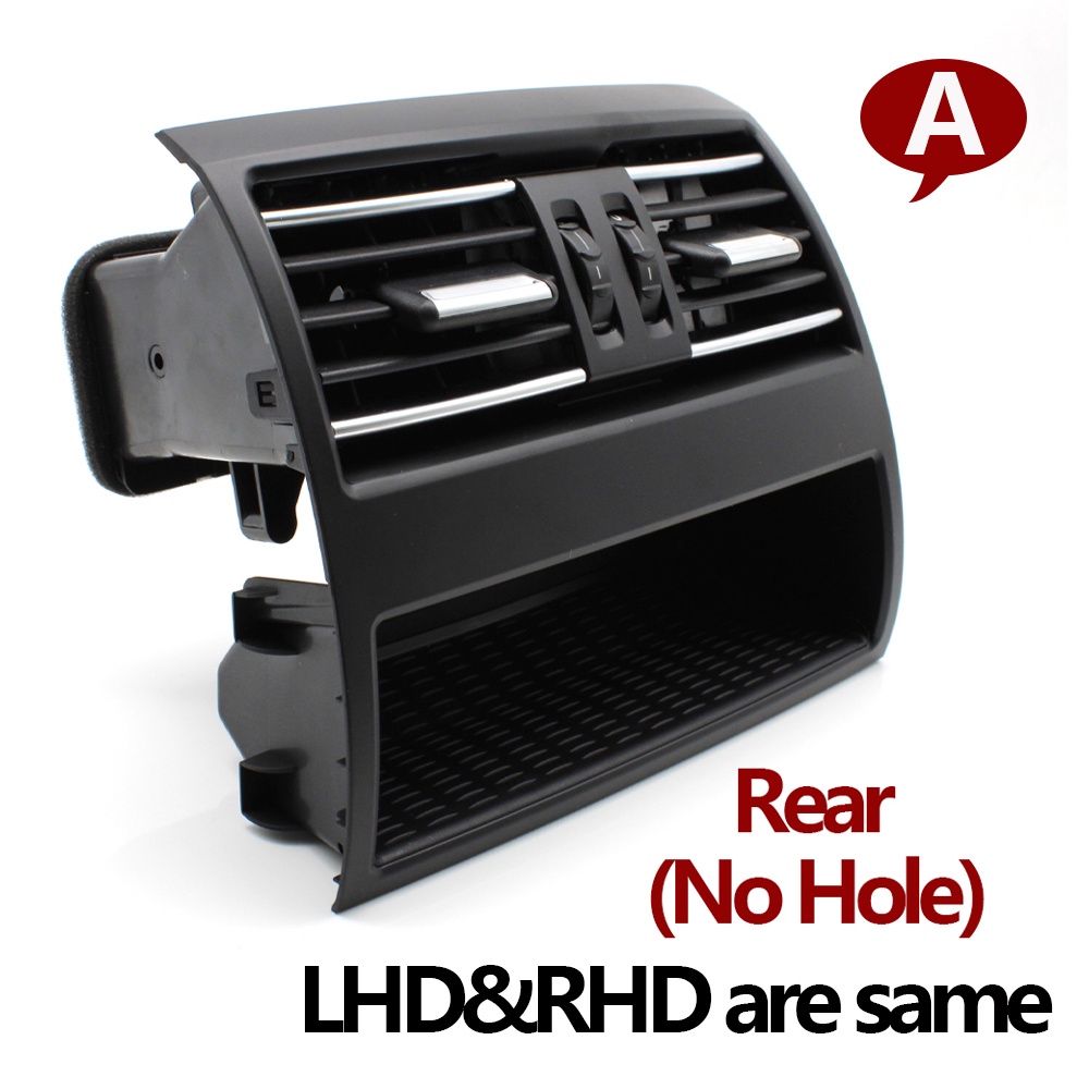 ช่องระบายอากาศเครื่องปรับอากาศด้านหลัง แบบเปลี่ยน สําหรับ BMW 5 Series ...