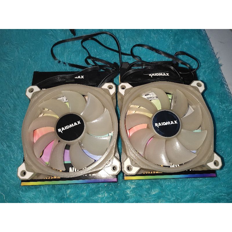 พัดลมเคส raidmax 120mm ตัวละ70บาท | Shopee Thailand