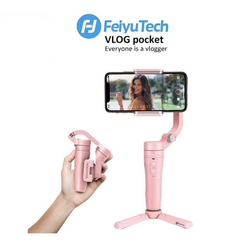 มือสอง Feiyutech Gimbal VLOG pocket *กันสั่นมือถือ3แกน | Shopee Thailand