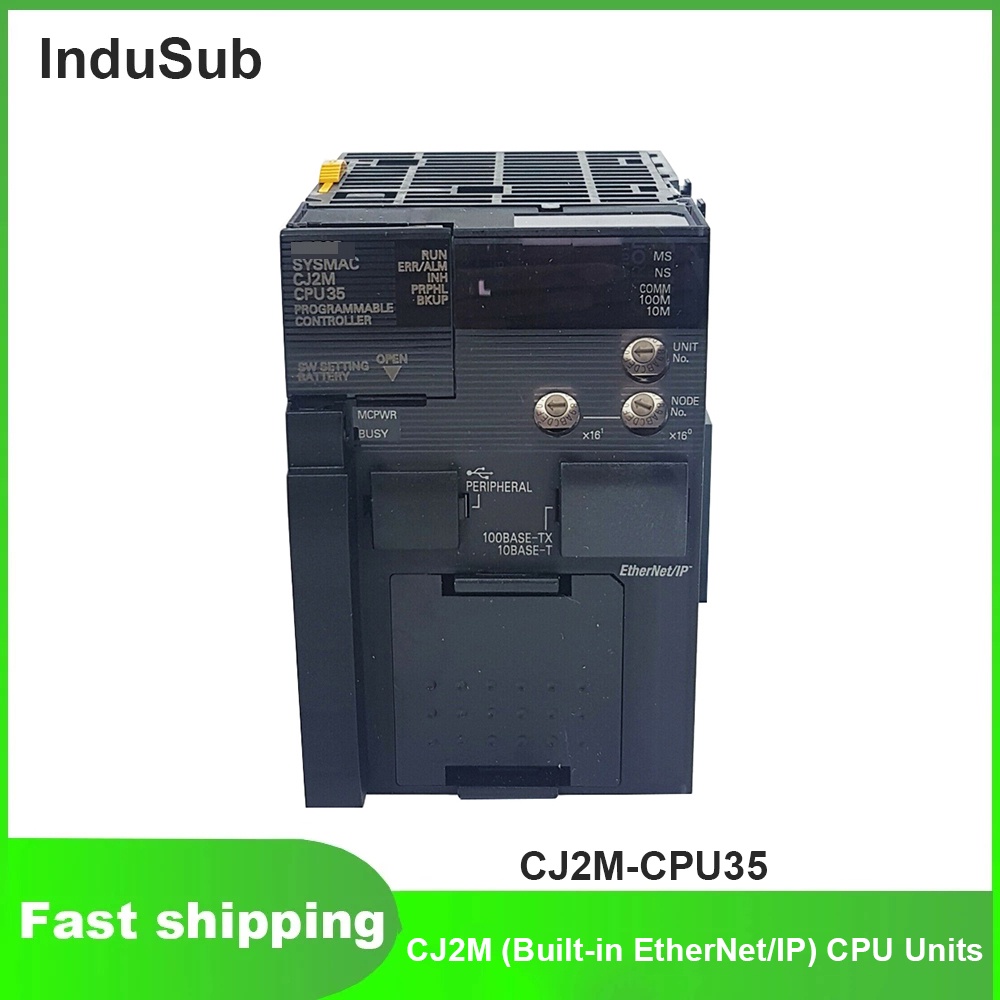 YY CJ2M-CPU35 CJ2MCPU35 หน่วยเอาท์พุทโมดูลคอนโทรลเลอร์ PLC ใหม่ล่าสุด ...