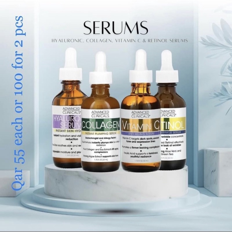 [ พร้อมส่ง ]🇺🇸Advanced Clinicals Complete Skin Care Set with Anti-Aging ...