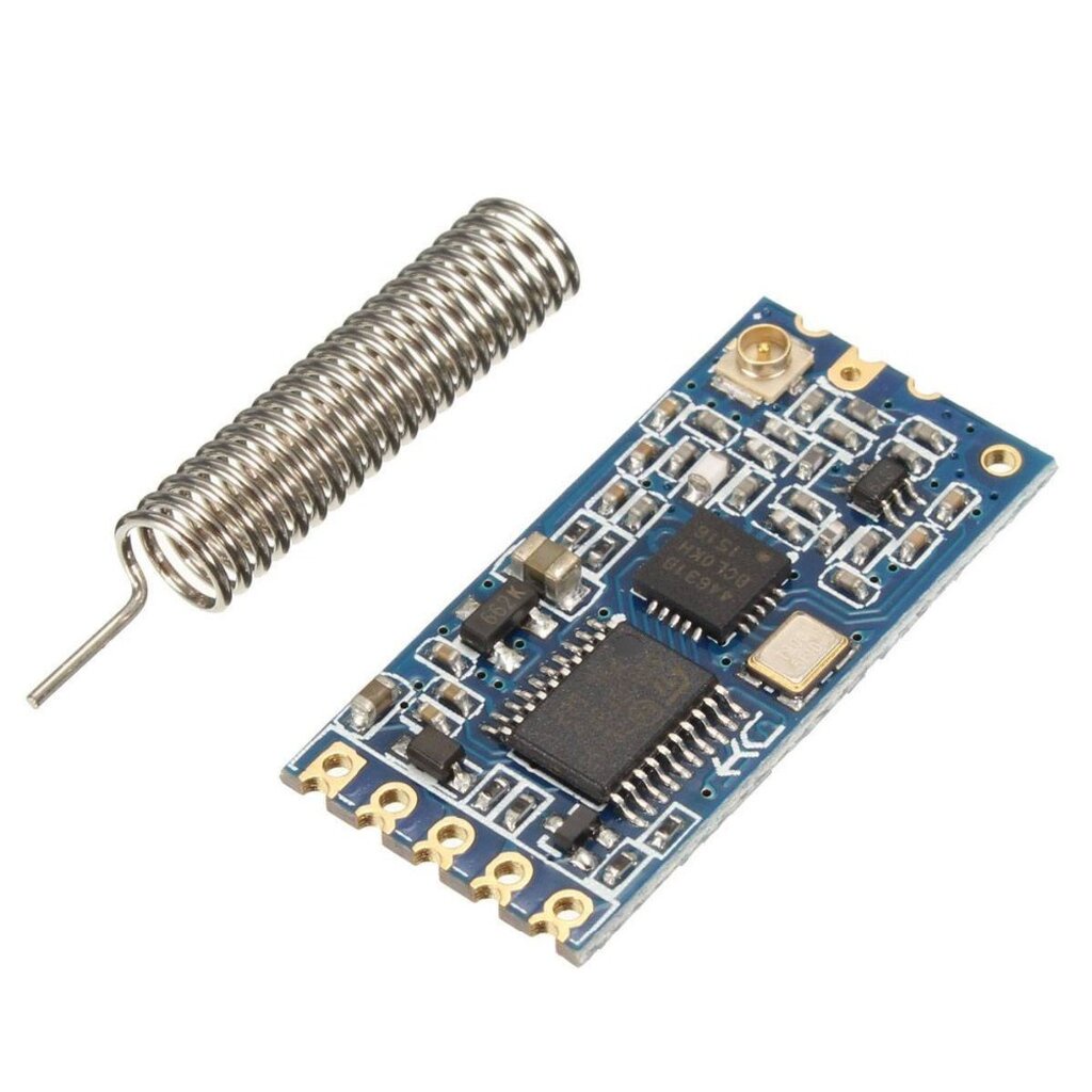 HC-12 SI4463 Wireless Serial Module 433Mhz Long Range, 1 Km พร้อมเสา ...