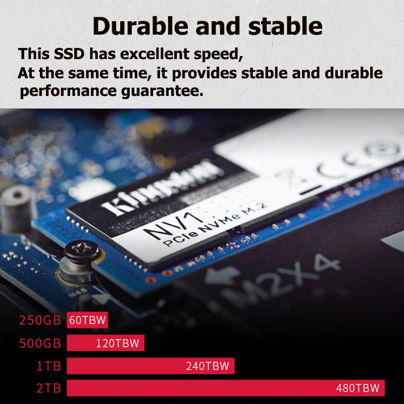 [ท้องถิ่นไทย] Kingston SSD NV1 M.2 Nvme NV2 เอสเอสดี 250GB 500GB 1TB ...