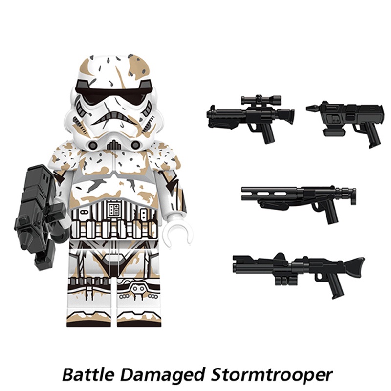 ฟิกเกอร์ หมาป่า โคลน Trooper Comet Minifigures Imperial Military Clone ...
