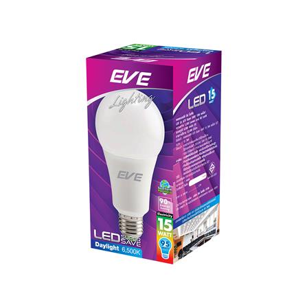 หลอด LED EVE A70 SUPER SAVE DAY LIGHT 15 วัตต์ E27 | Shopee Thailand