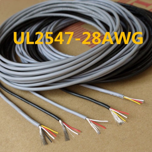 Ul2547 สายเคเบิลสัญญาณ PVC 28AWG 2 3 4 5 แกน 5 เมตร | Shopee Thailand