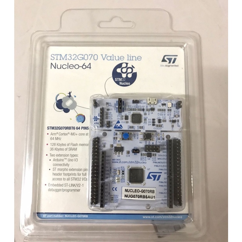 NUCLEO-G070RB ST Nuclo-64 Original genuine ARM Discovery kit with STM32G070 MCU Development ...
