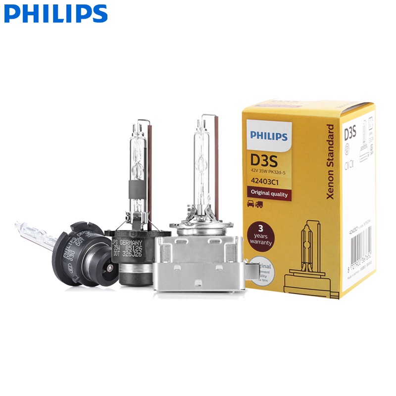 Philips Xenon Standard D1S D2S D2R D3S D4S 35W Original Xenon HID ...