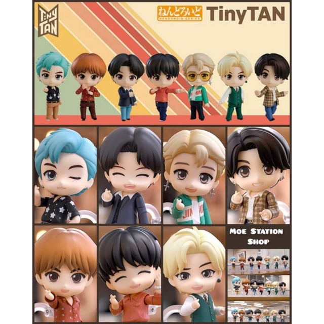 [พร้อมส่ง] Nendoroid Tiny Tan set BTS (*ครบ set RM , V , SUGA , J-hope , Jimin , Jin , JungKook ...