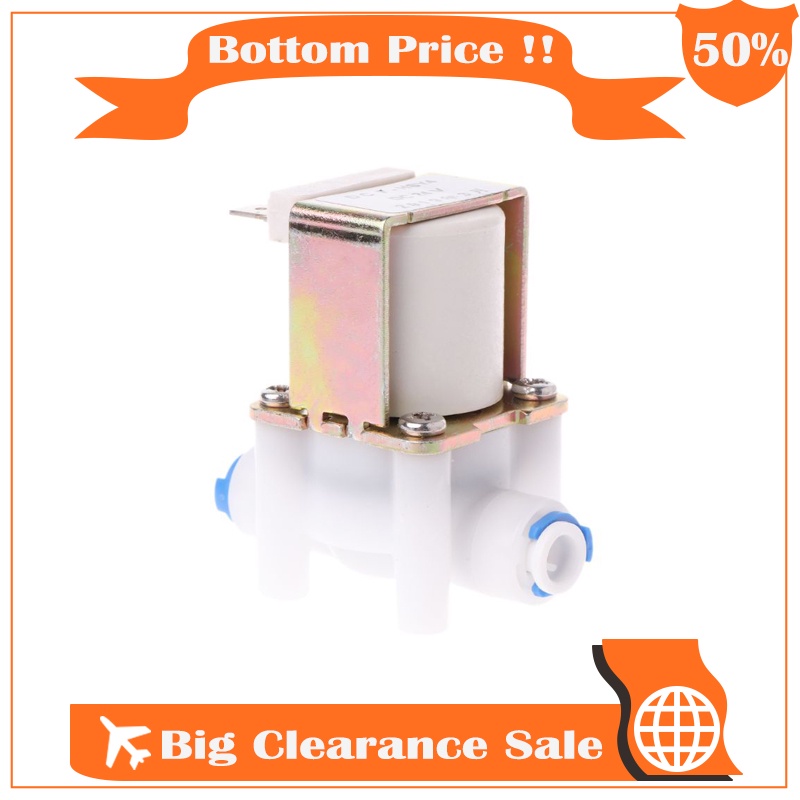 Plastic Electric Solenoid Valve for Ionizer Flow Switch Water Purifier ...