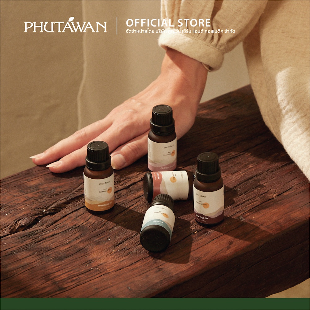 Phutawan 100% Pure Essential oil น้ำมันหอมระเหยแท้ 100% 15ml ( เลือกกลิ่นในตัวเลือก) | Shopee ...