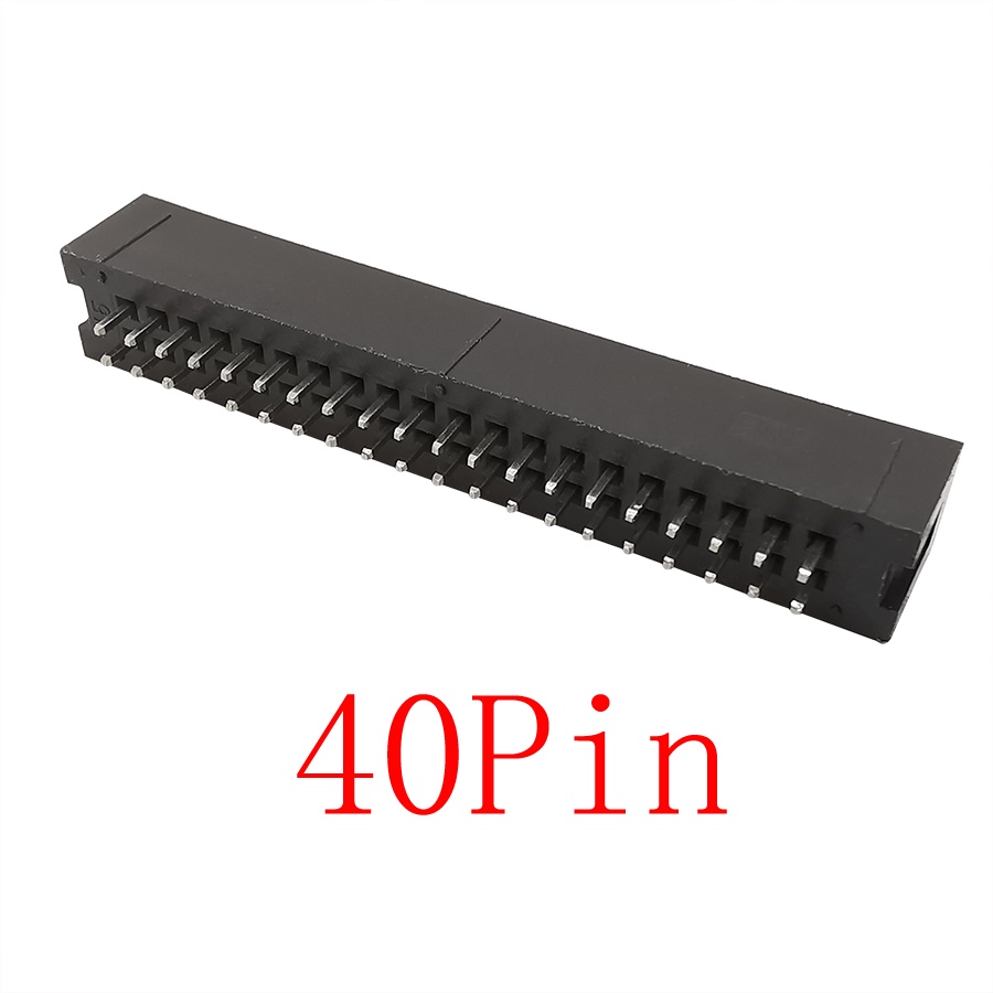 100Pcs DC3 Header Straight Pin PCB Connector DC3 6-50P 2.54mm Pitch ...