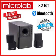 Microlab ลำโพง X2 BIuetooh Speaker 2.1/ 25 watt Dimensions :369 x 205 x 392 mm ประกันศูนย์ไทย 1 ...